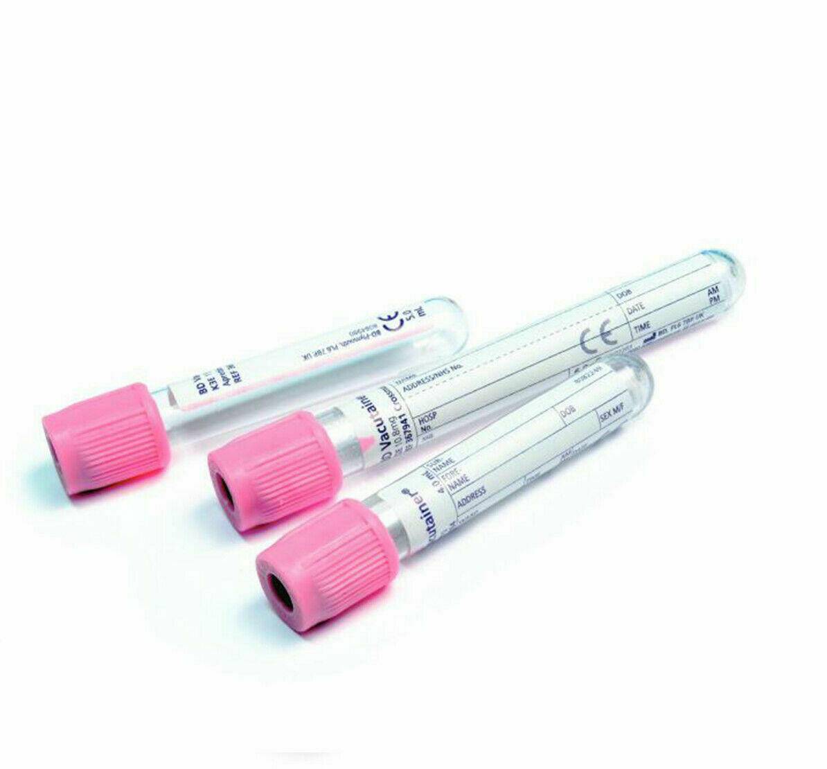 BD Vacutainer 6 ml K2E EDTA Pink Blutentnahmeröhrchen – UKMEDI